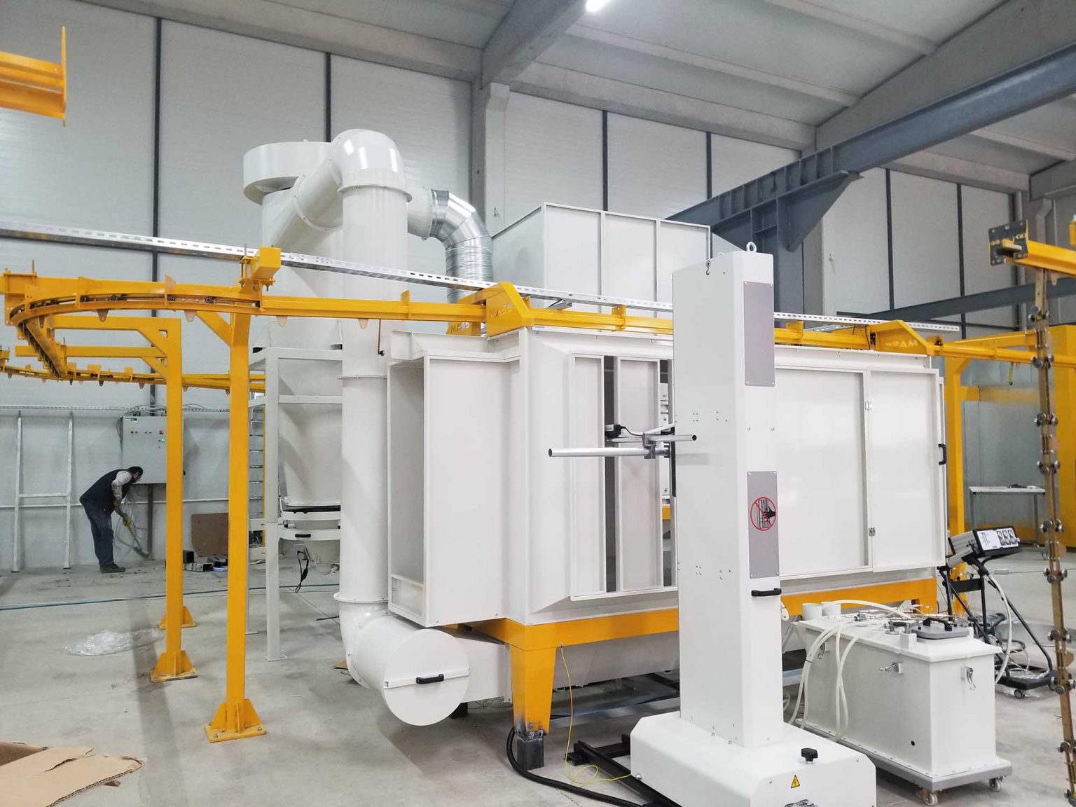 POWDER SPRAY BOOTH - Blasting Plant | Painting Plant | Powder Coating Plant